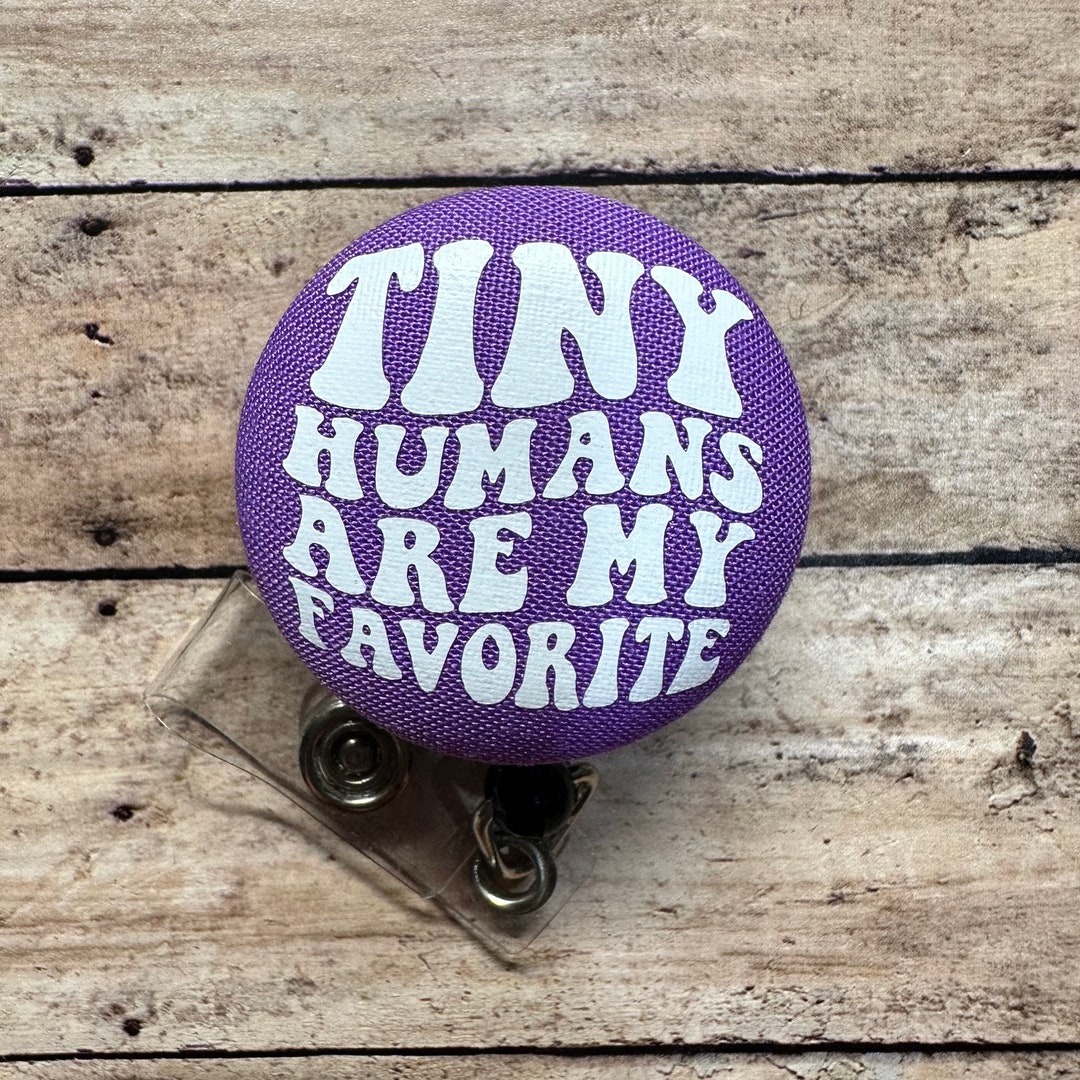 Tiny Humans Badge - Etsy