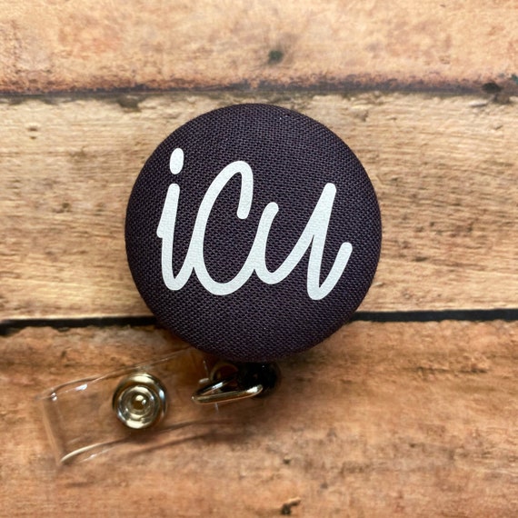 ICU Badge - Etsy
