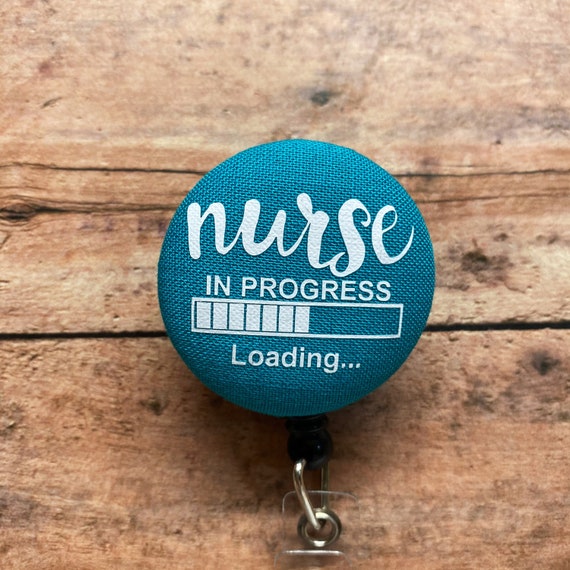 Nurse in Progress Badge | Etsy
