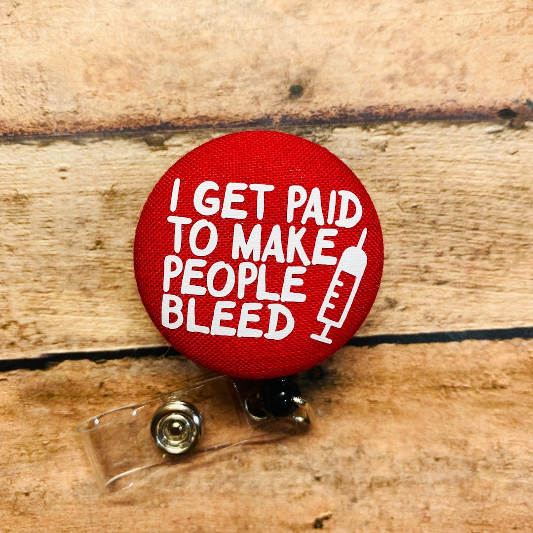 Phlebotomy Badge - Etsy