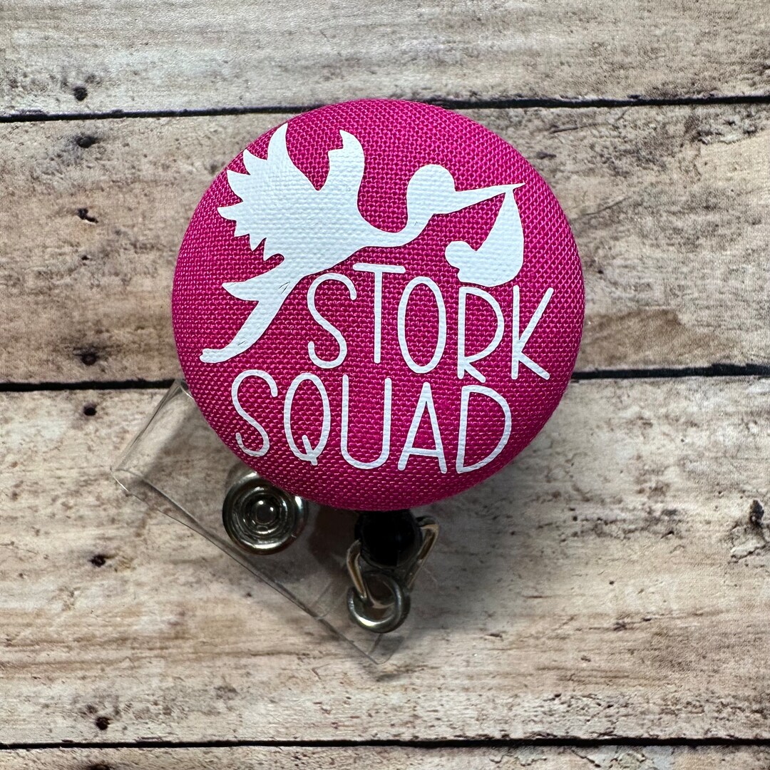 Stork Squad Badge - Etsy