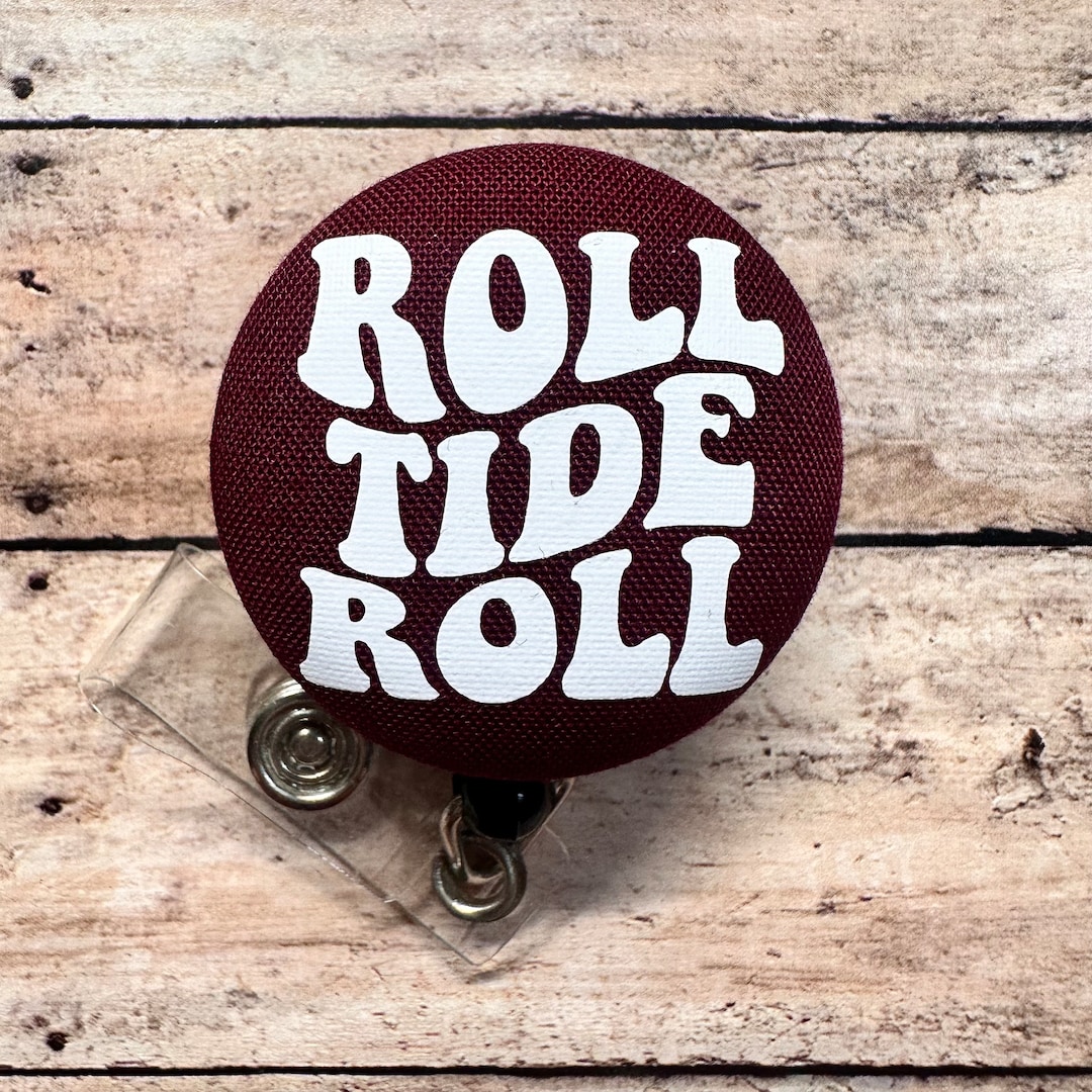 Roll Tide Roll Badge - Etsy