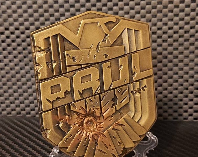 Judge Dredd CUSTOM Badge - Mega City 1 - Etsy