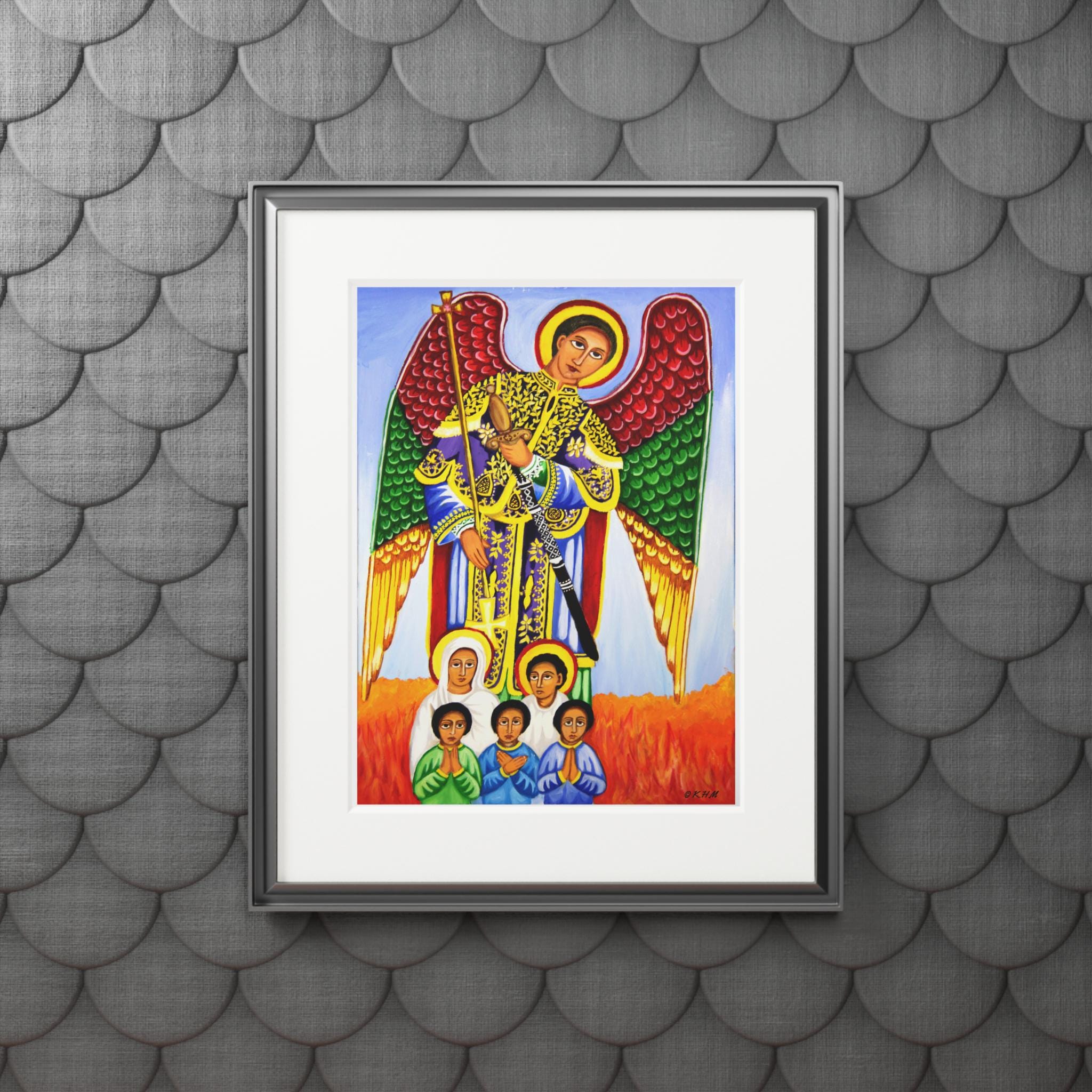 Archangel St. Gabriel Giclée Art Print: Ethiopian Orthodox Icon - Etsy
