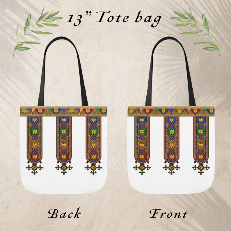 Queen of Sheba Tote Bag - White | Tigray Art Design | Saba Tilet ...