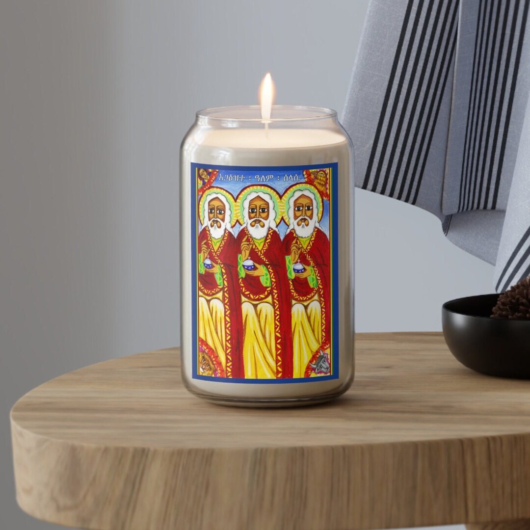 Divine Sea Breeze: Holy Trinity / Kidus Selassie Scented Candle ...