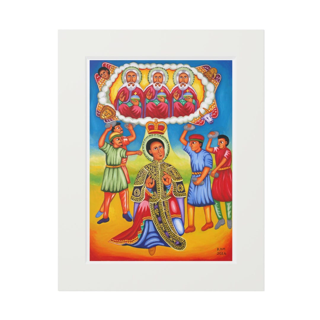 Saint Stephen Orthodox Icon Print | Archdeacon & First Martyr ...
