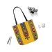 Ethiopian Queen of Sheba Tote Bag Yellow Saba Design Polyester Canvas ...