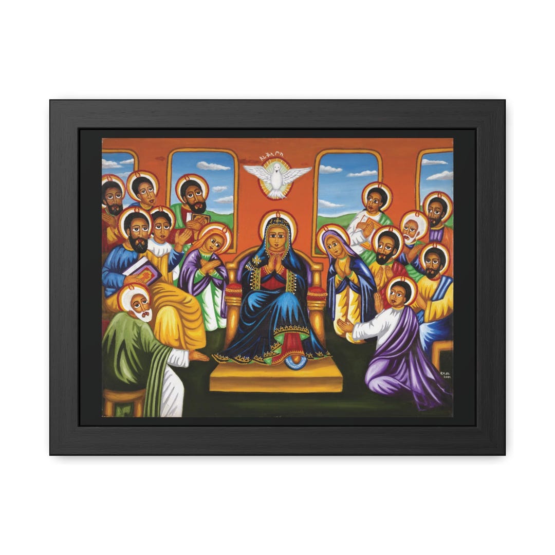 UK: Pentecost Orthodox Tewahedo Christian Framed Poster - Timeless ...