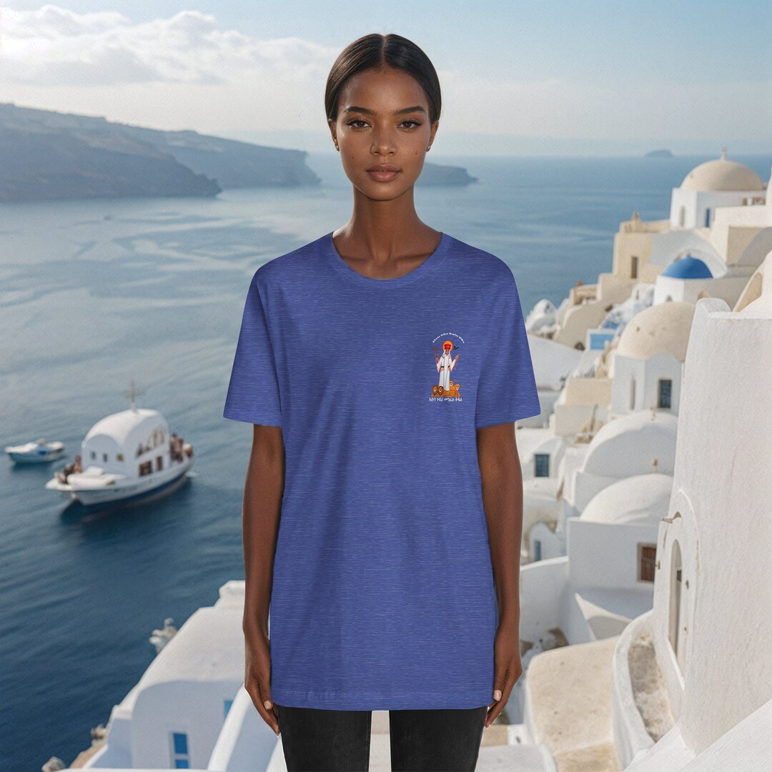 UK: Ethiopian Heritage Tee | Abune Gebre Menfes Qidus Icon | Christian ...