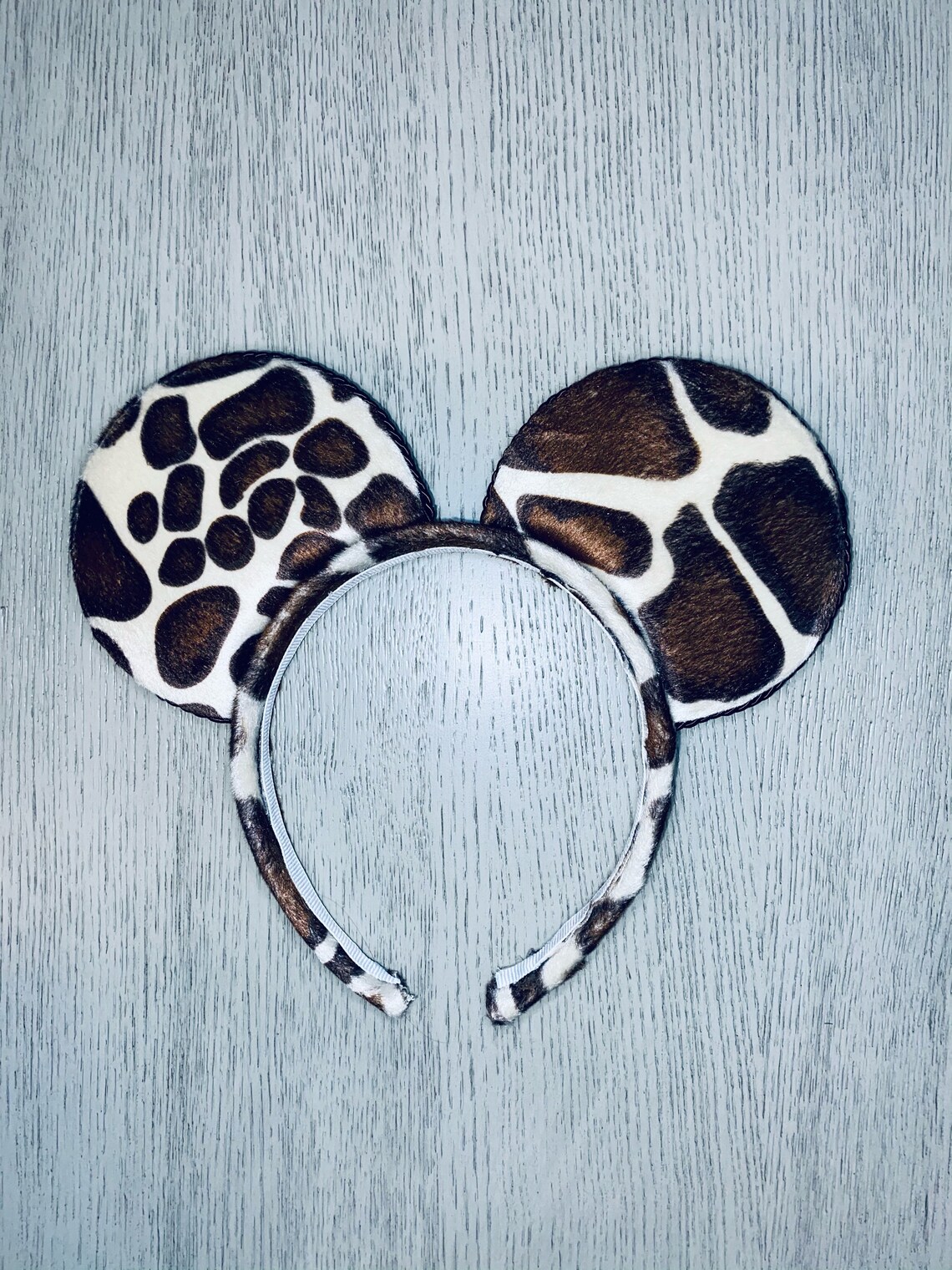Giraffe Print Mouse Ears Giraffe Mickey Ears Giraffe Minnie - Etsy