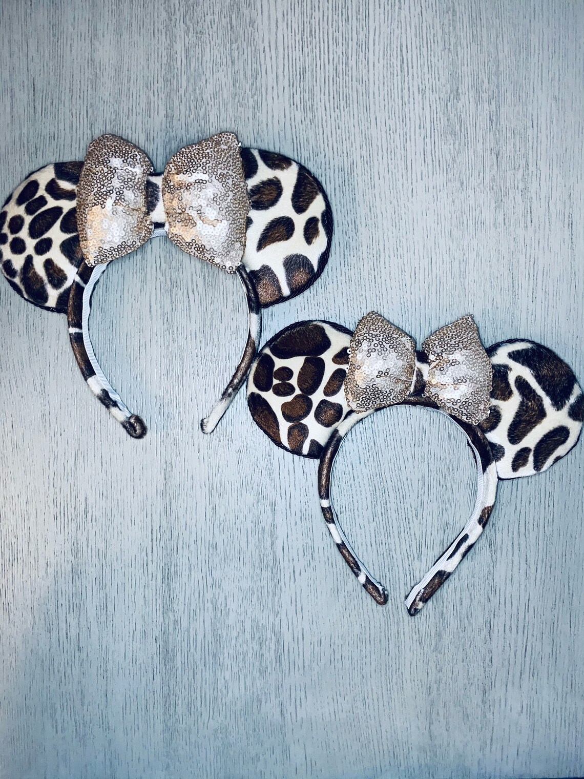 Giraffe Print Mouse Ears Giraffe Mickey Ears Giraffe Minnie - Etsy