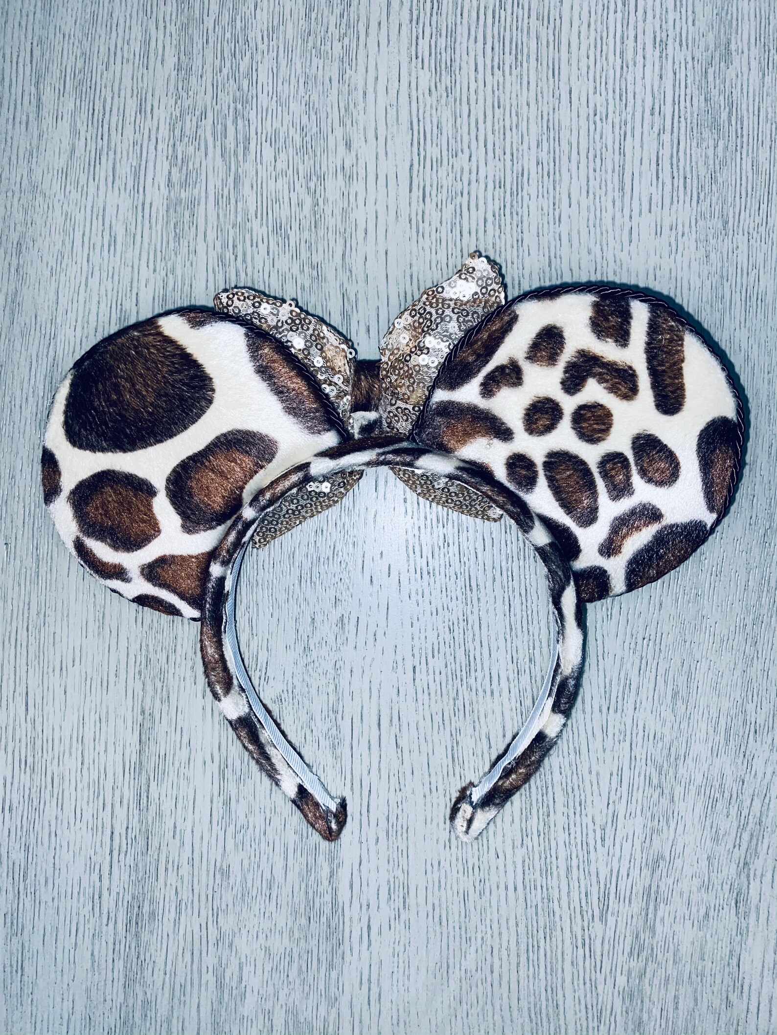 Giraffe Print Mouse Ears Giraffe Mickey Ears Giraffe Minnie - Etsy
