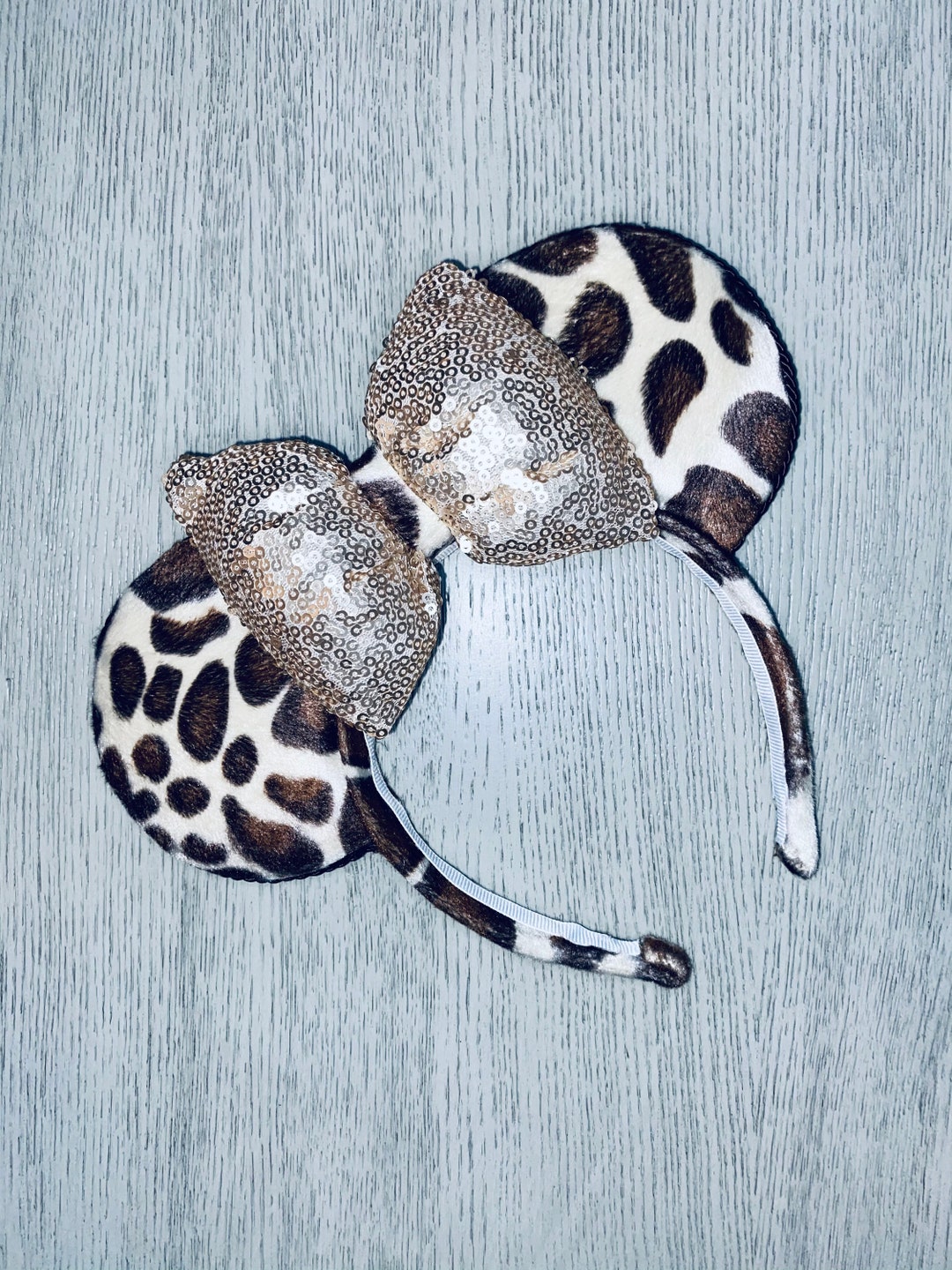 Giraffe Print Mouse Ears Giraffe Mickey Ears Giraffe Minnie - Etsy