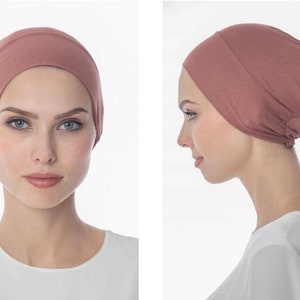 Full Tube Cotton Undercap Bonnet Headwrap/ Boho/ Boho Chic/ - Etsy