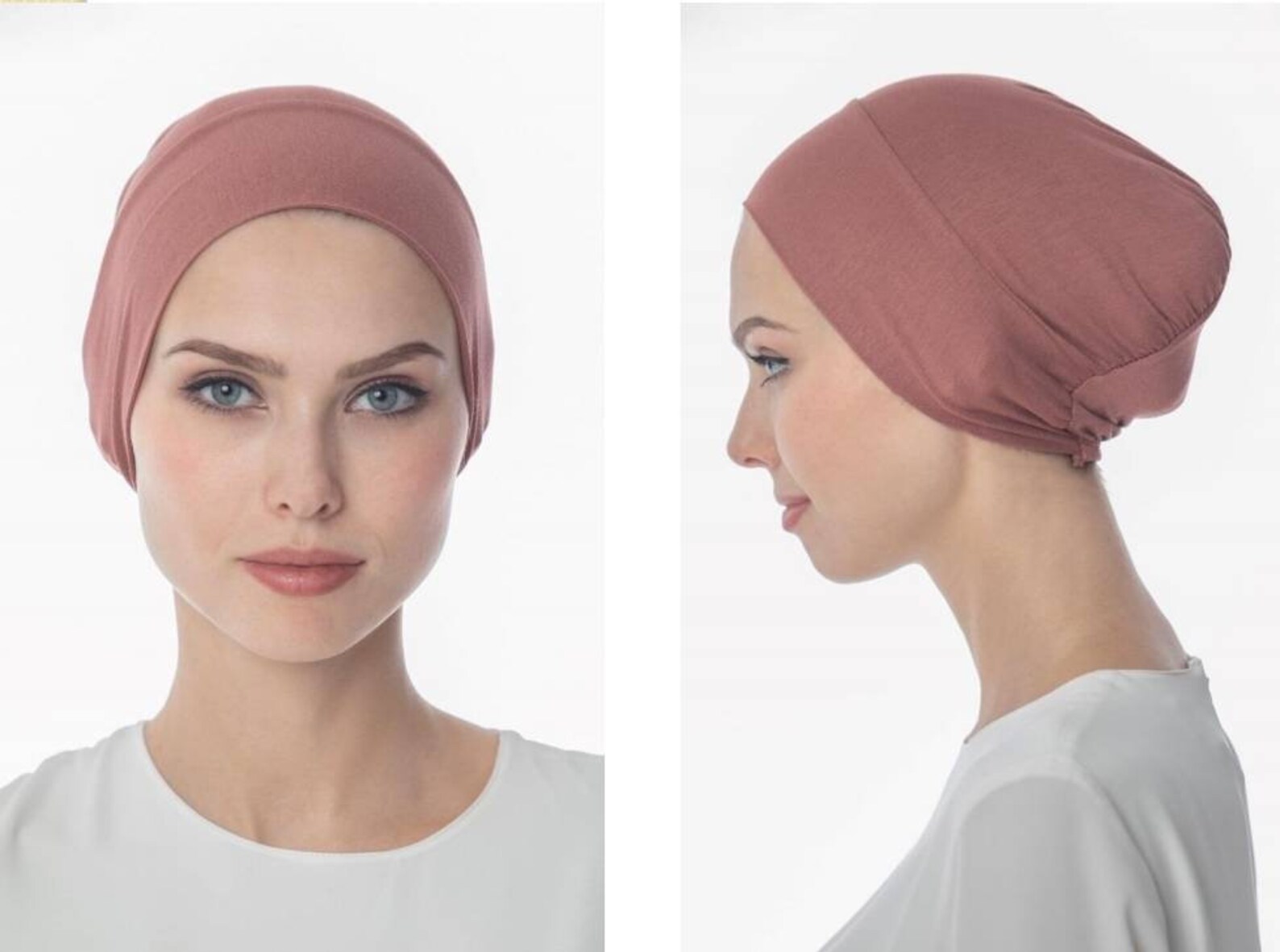 Full Tube Cotton Undercap Bonnet Headwrap/ Boho/ Boho Chic/ Alopecia Cap/ Chemo Cap/ Chemo ...
