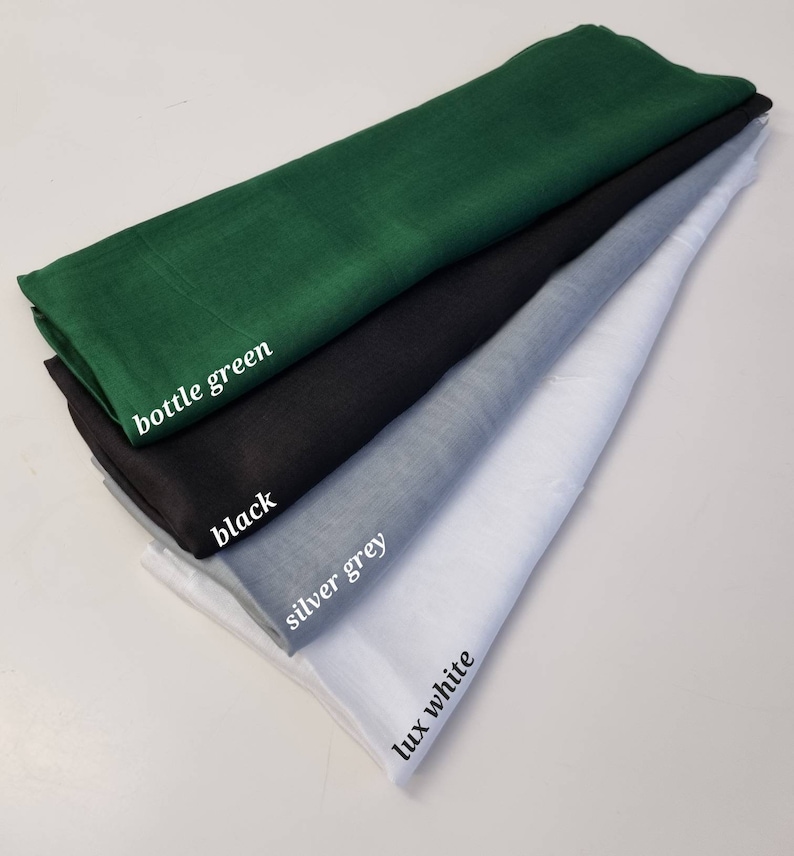 New Viscose Silky Shiny Women Maxi Wedding Hijab Matching Hijab Party ...