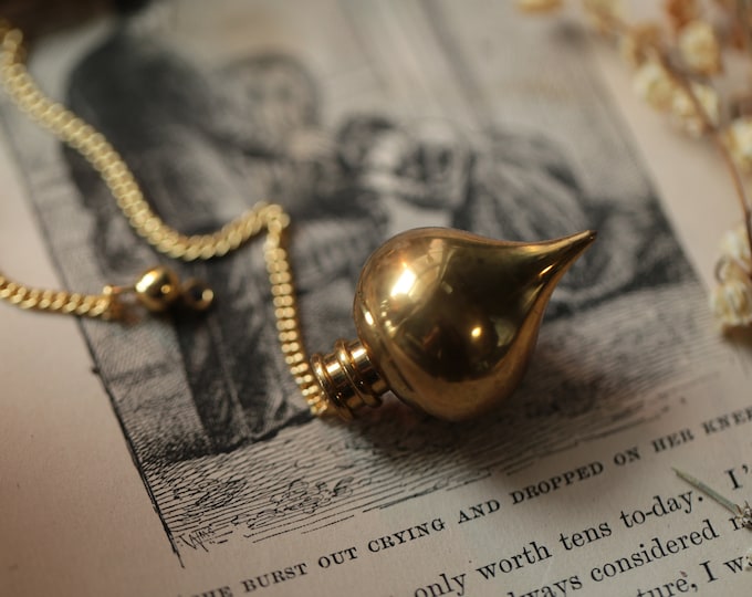 Gold Chamber Pendulum - Etsy