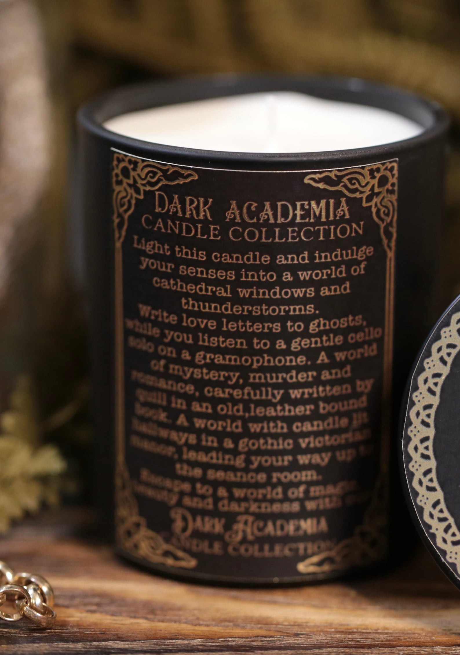Seance Dark Academia Candle Collection SOY - Victorian Gothic ...