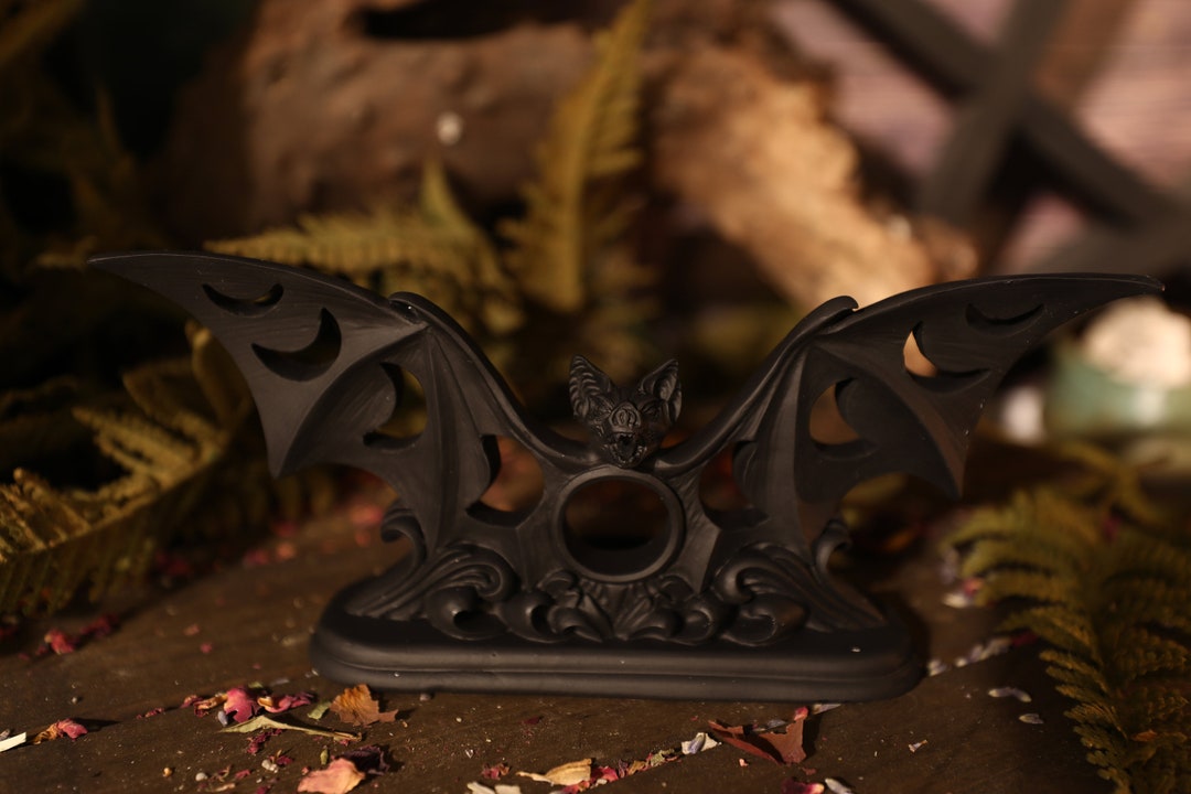 Bat Tealight Candle Holder - Etsy