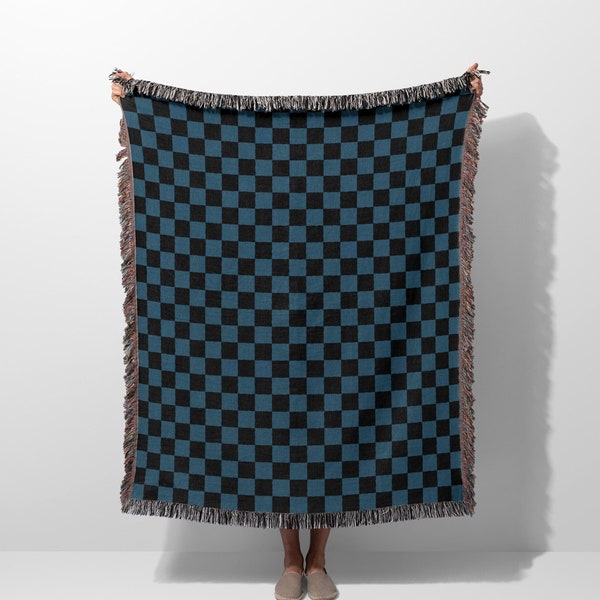 Checkered Blanket - Etsy