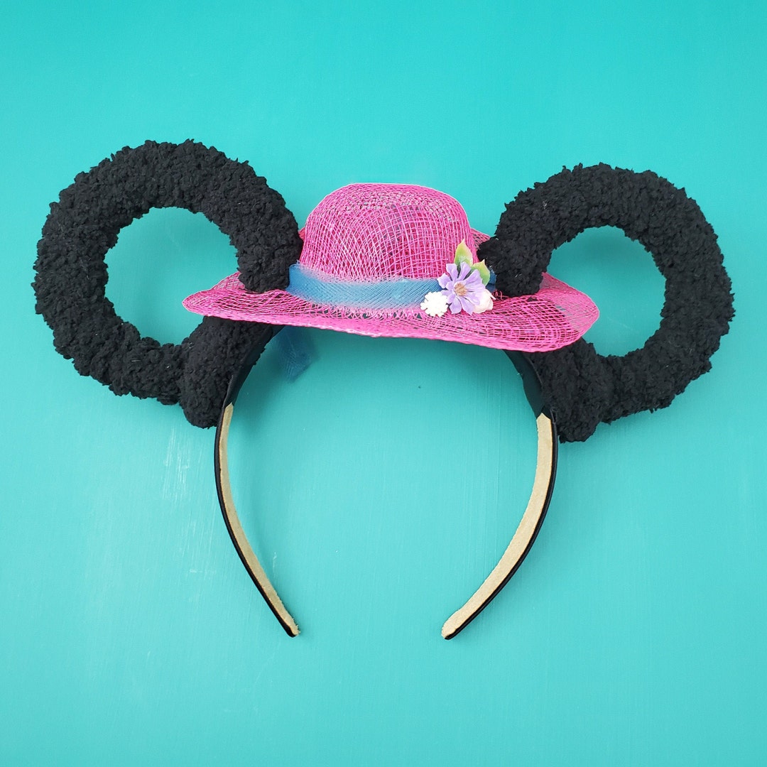 Sun Hat Mickey / Minnie Mouse Ears - Etsy
