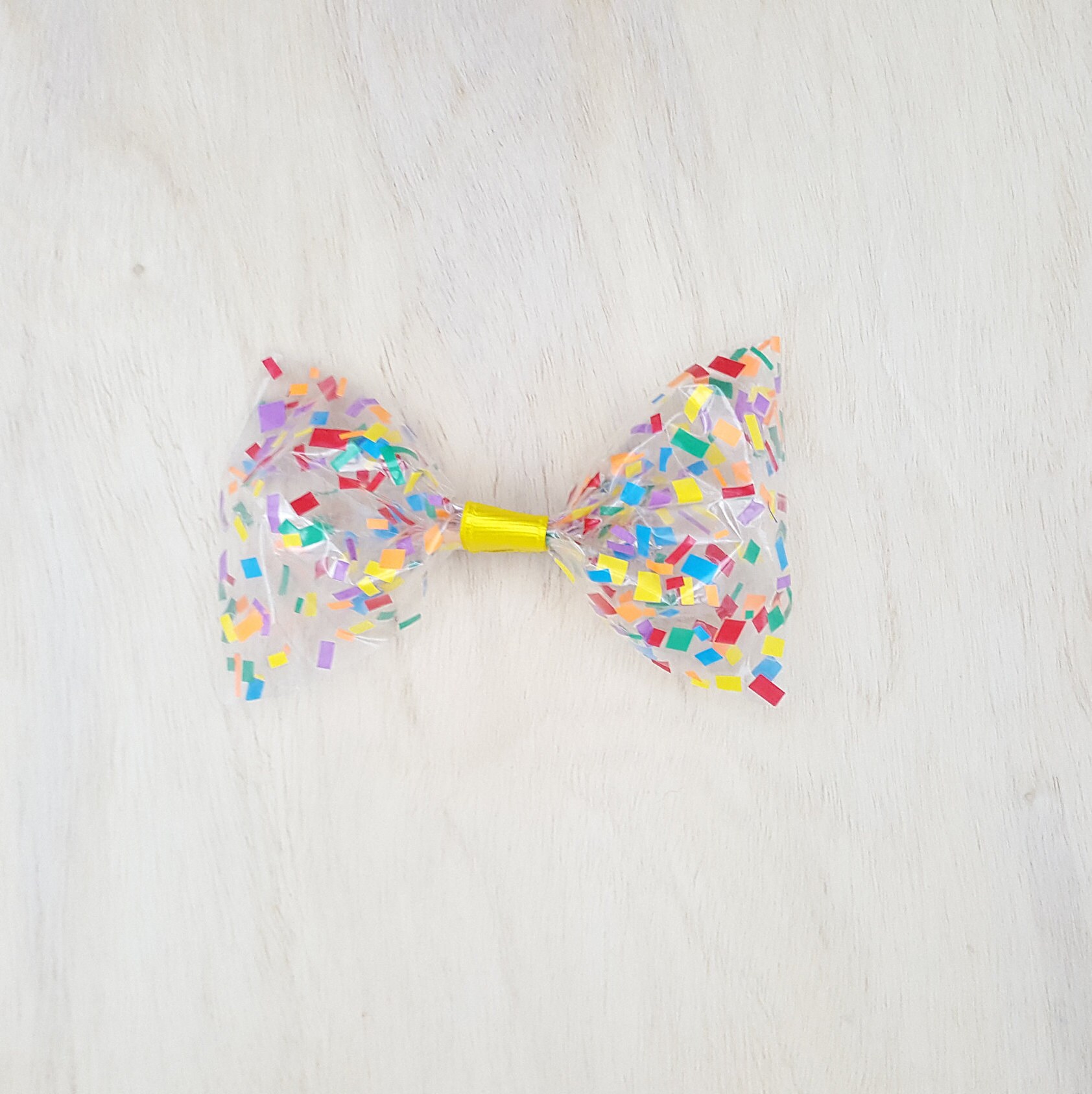 Minnie Mouse 90th Birthday Confetti Bow Hair Clip 4 Inches - Etsy