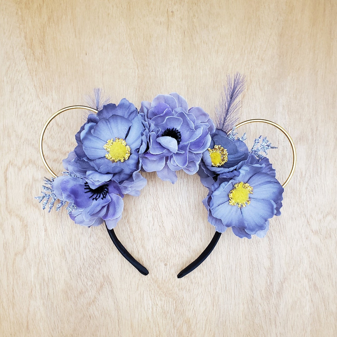 Lilac Minnie / Mickey Mouse Ears - Etsy