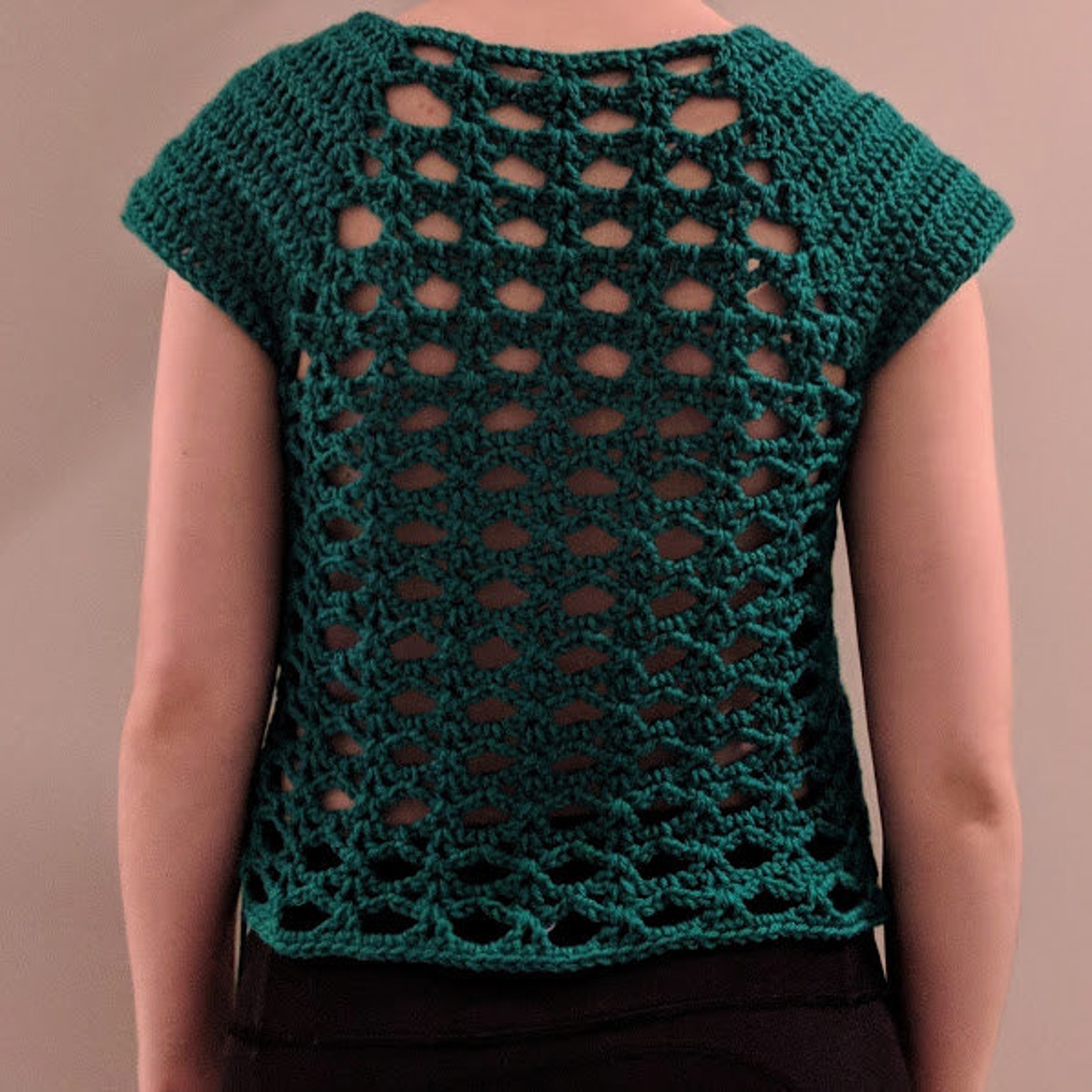 Diamond Back T Crochet Pattern Crochet Top Pattern Crochet - Etsy Canada