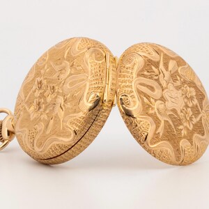 Antique 1902 14k Yellow Gold american Waltham Watch Co Double Hunter ...