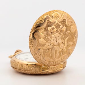 Antique 1902 14k Yellow Gold american Waltham Watch Co Double Hunter ...