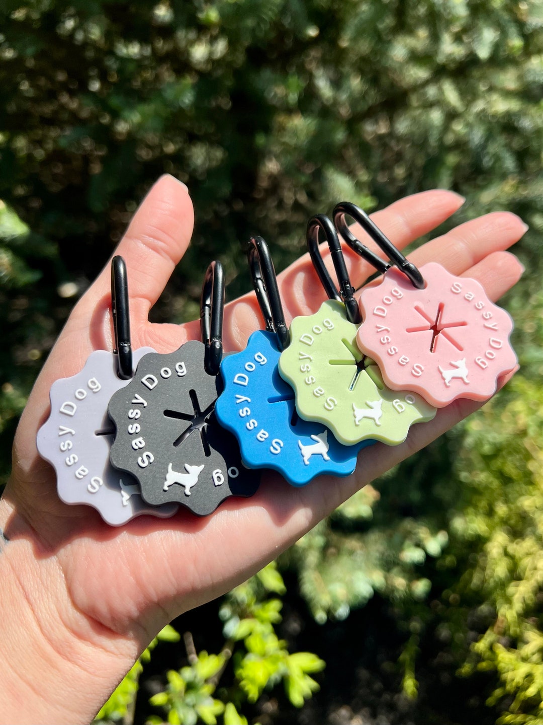 Poop Bag Carrier | Poop Bag Holder | Dog Waste Holder | Handsfree Dog ...