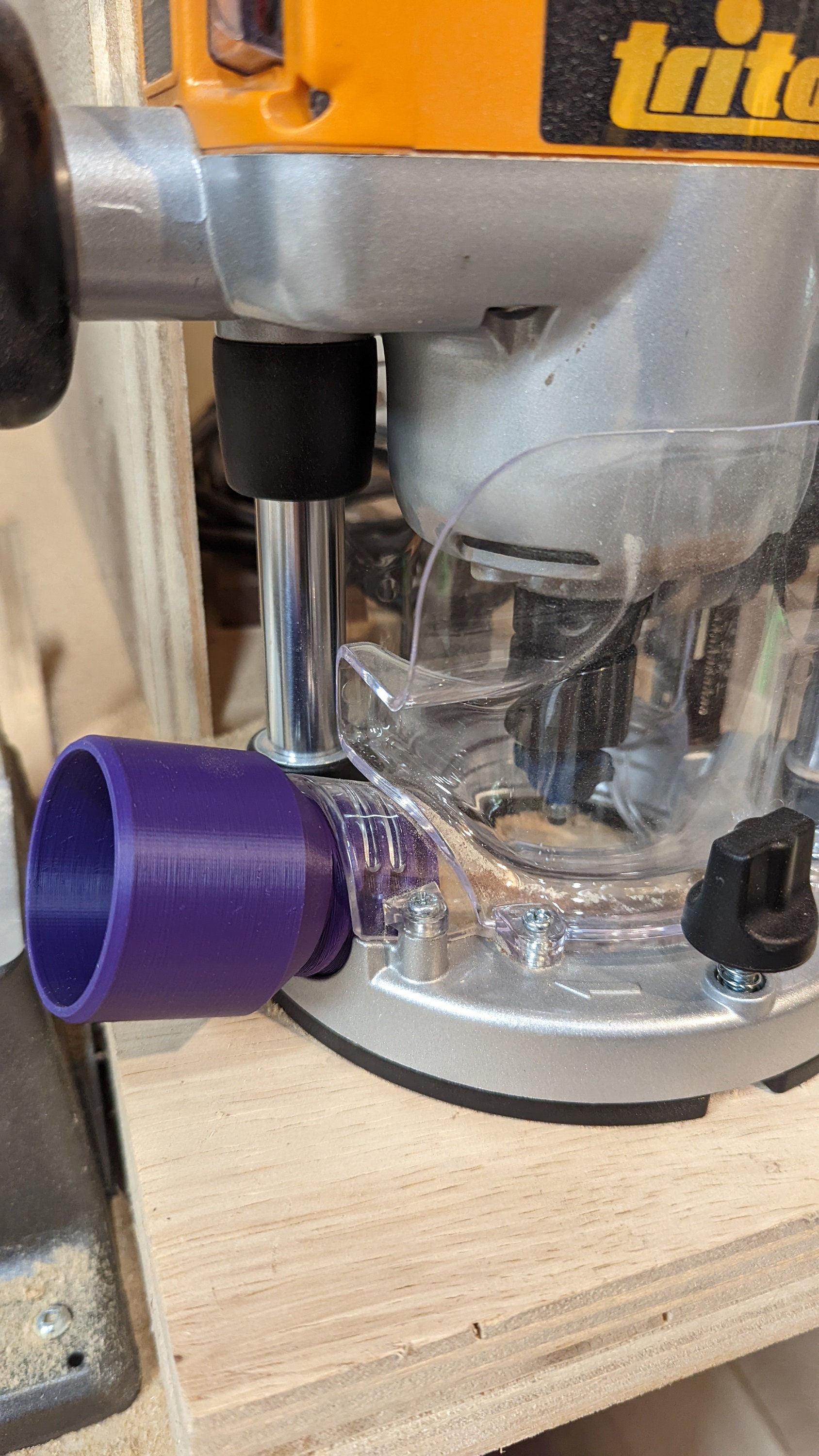 Shop Vac Hose Adapter for Triton Routers - READY TO USE - for Hoses 1. ...