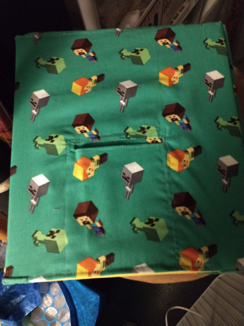 Fun 3-ring Binder Covers sharks Minecraft Etc. - Etsy