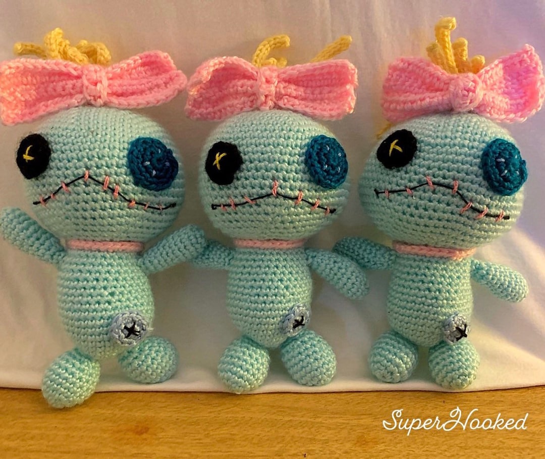 Crochet Ragdoll I Scrump Lilo & Stitch Inspired Doll - Etsy