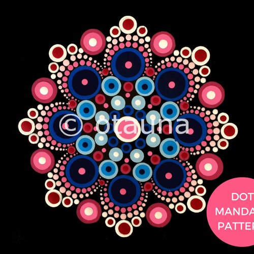 Illuminate: PDF Dot Mandala Pattern Instructions - Etsy