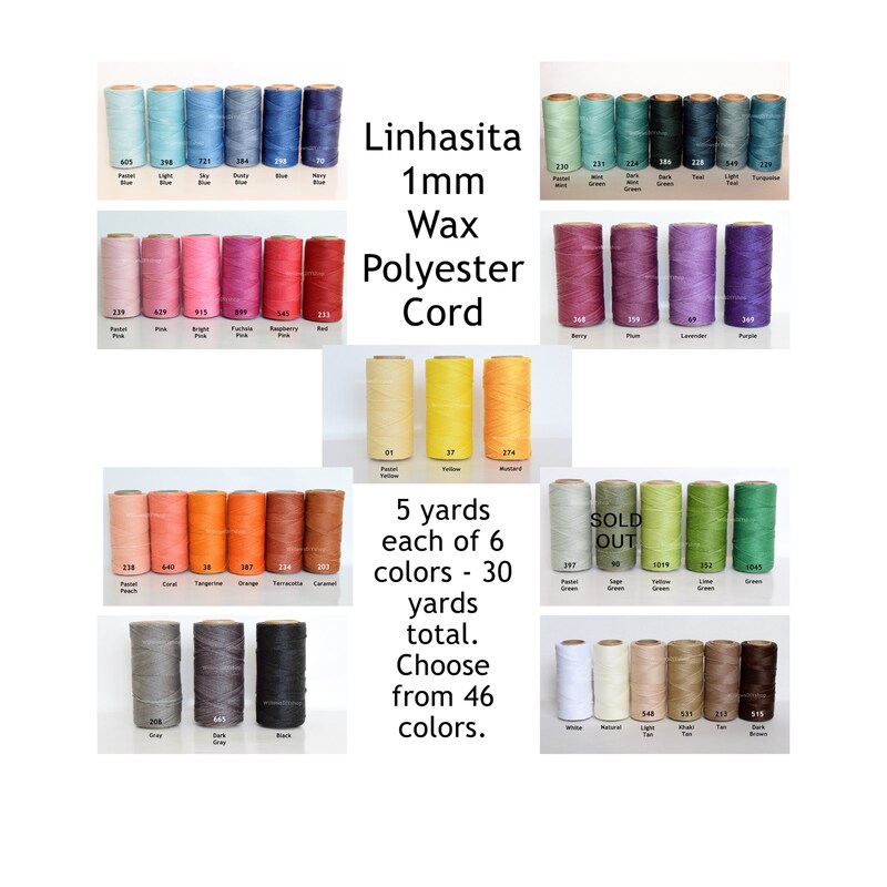 Wax String Bracelet - Etsy