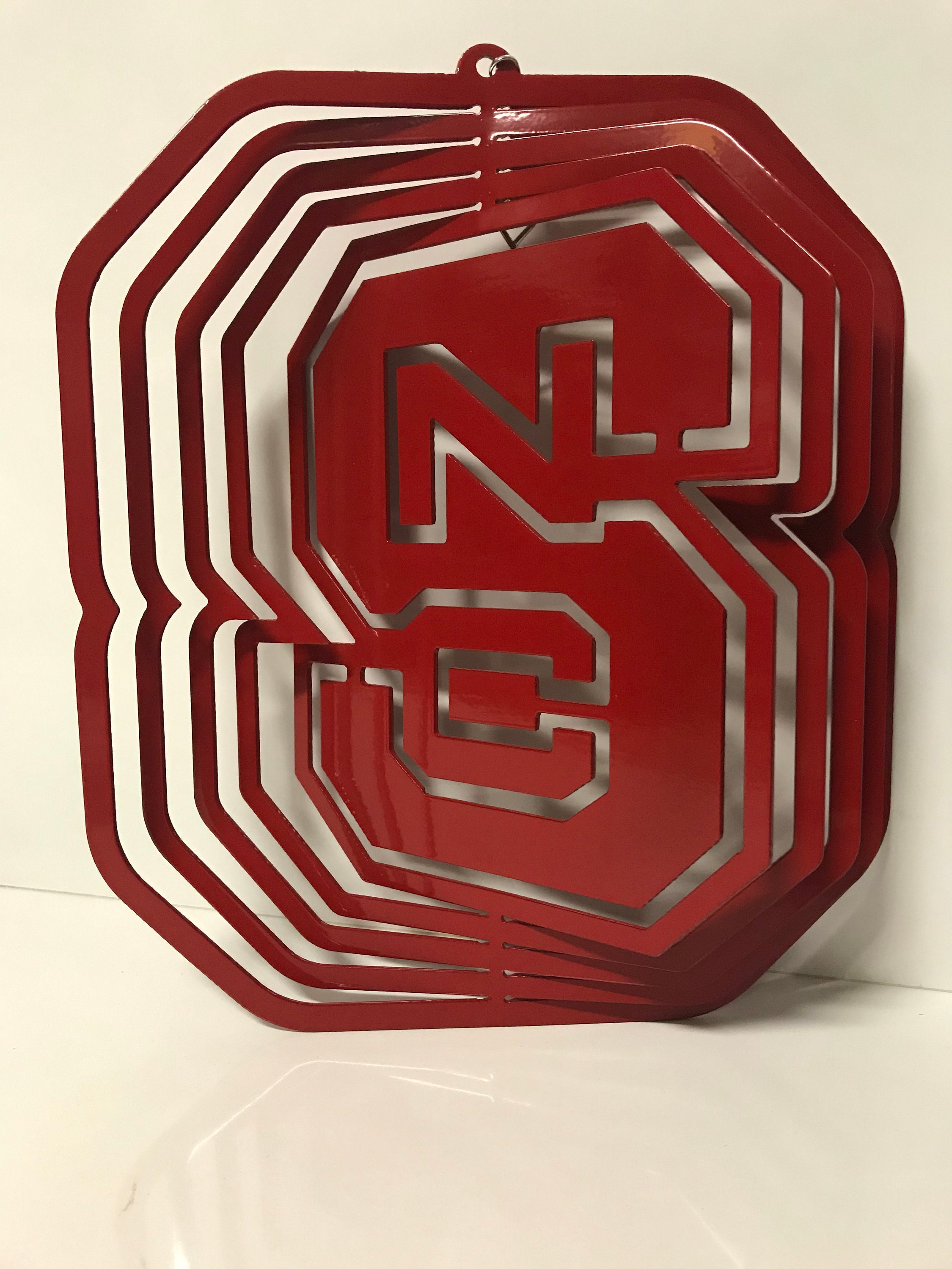 Wind Spinner - NC State Block S Logo - Etsy