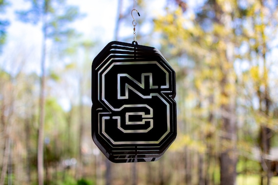 Wind Spinner NC State Block S Logo - Etsy