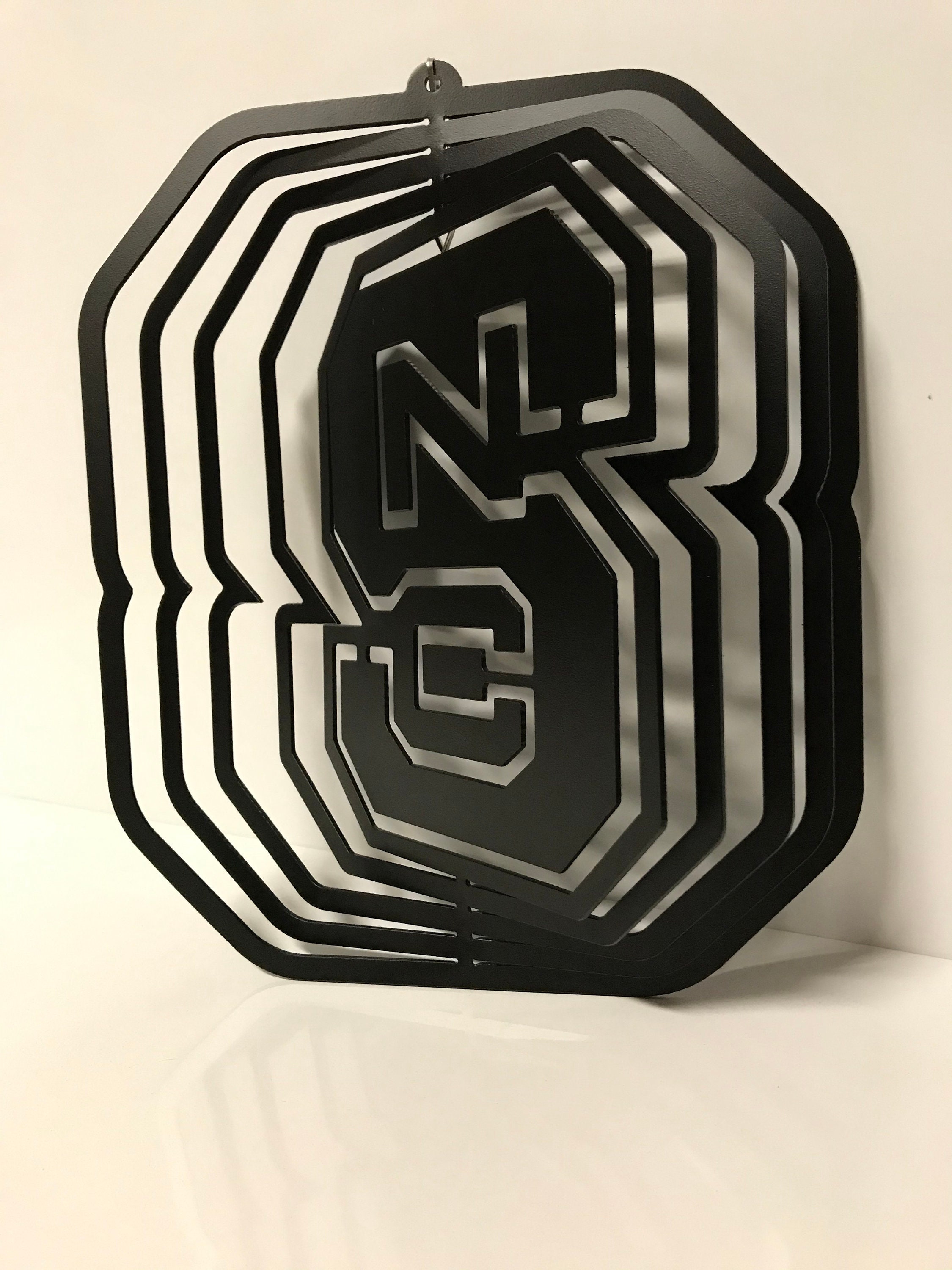 Wind Spinner - NC State Block S Logo - Etsy