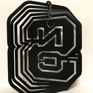 Wind Spinner - NC State Block S Logo - Etsy