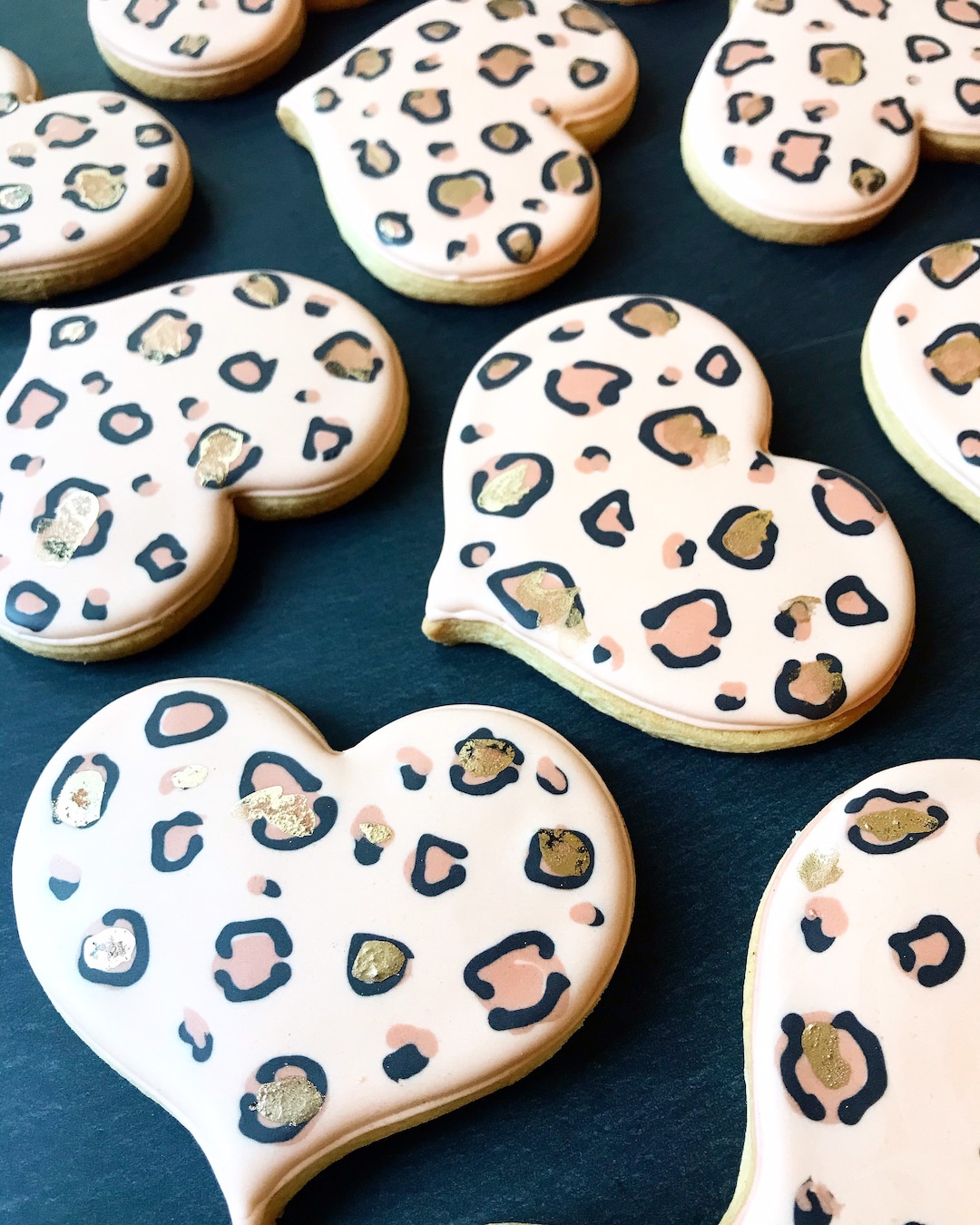 Leopard Print Sugar Cookies (1 Dozen) - Etsy