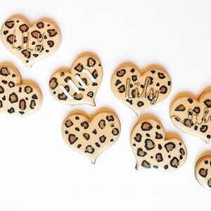 Leopard Print Sugar Cookies (1 Dozen) - Etsy