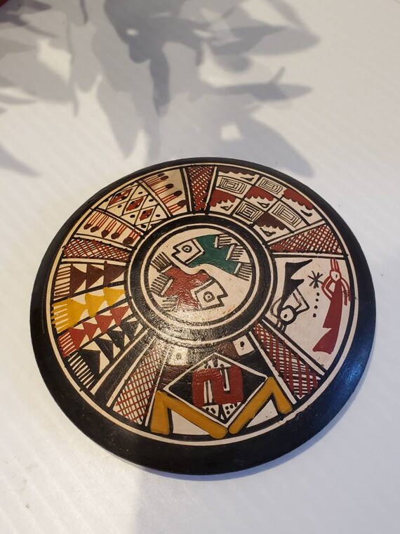 Vintage Zuni South Western Native American Pottery Li… - Gem Vintage Zuni South Western Native American Pottery Li… - Gem