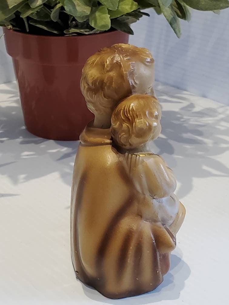 Vintage Jesus and Child Figurine, Plastic, Religious Decor, Christan ...