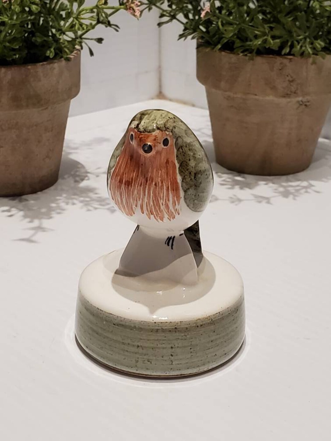 Vintage Rye Pottery Bird Figurine Handmade Pottery Ceramic - Etsy