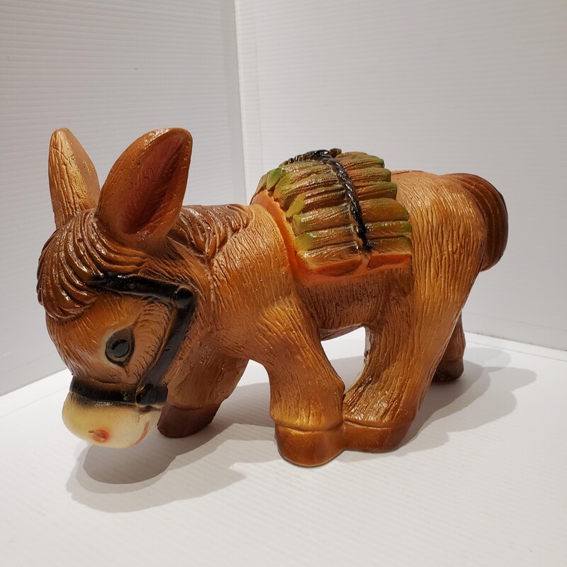 Mexican Pottery of Donkey - Etsy