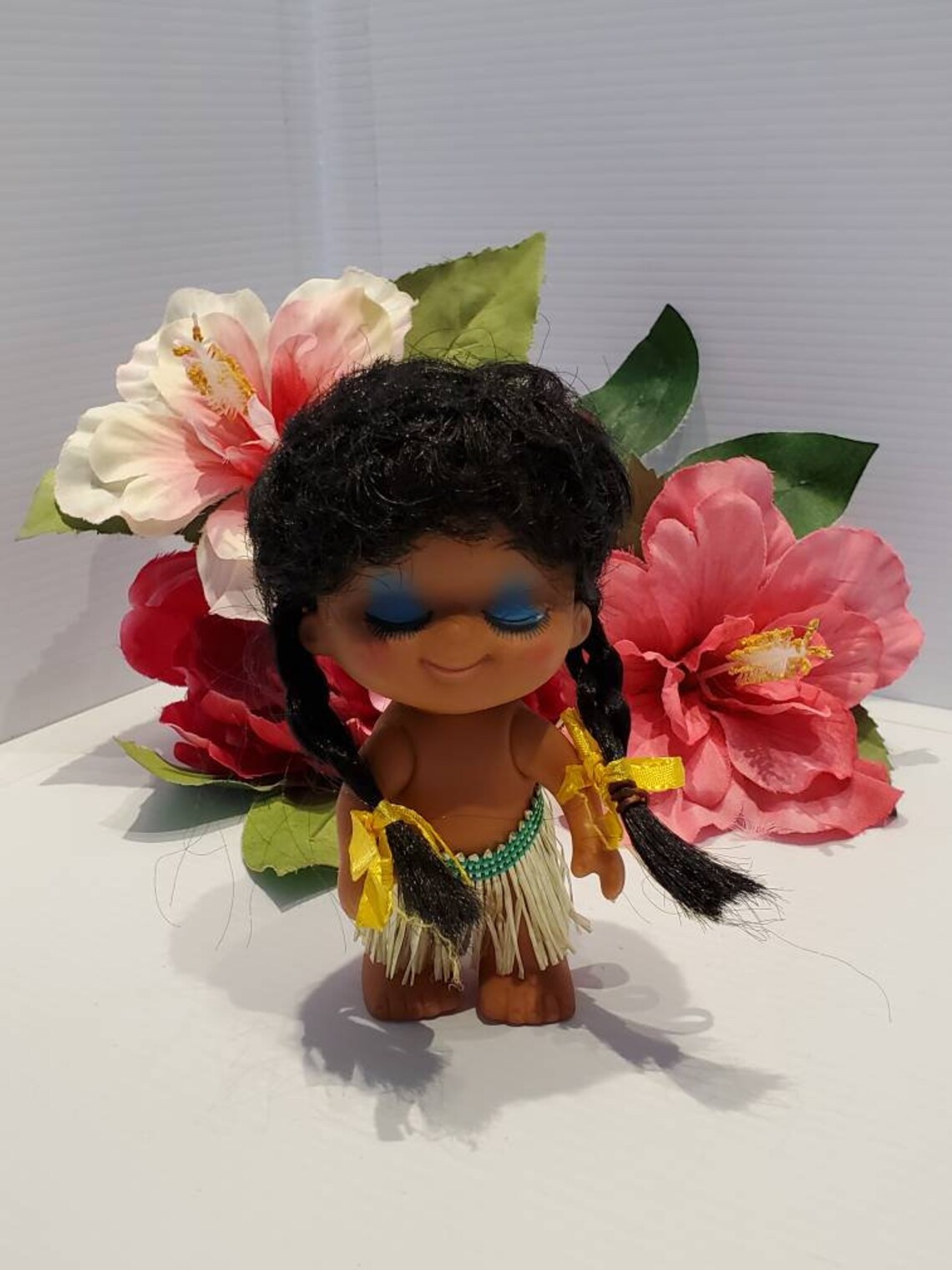 Vintage 60s Rubber Hawaiian Hula Girl Doll Polynesian Doll - Etsy