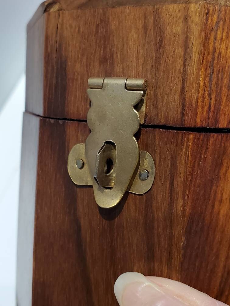 Vintage Wood and Brass Elephant Coin Bank Elephant Decor - Etsy