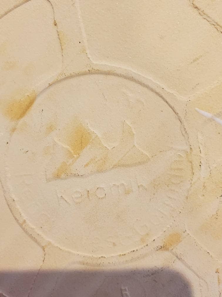 Vintage Pottery Brass Duck Plate Wall Decor, Duck Decor, Hand Painted ...